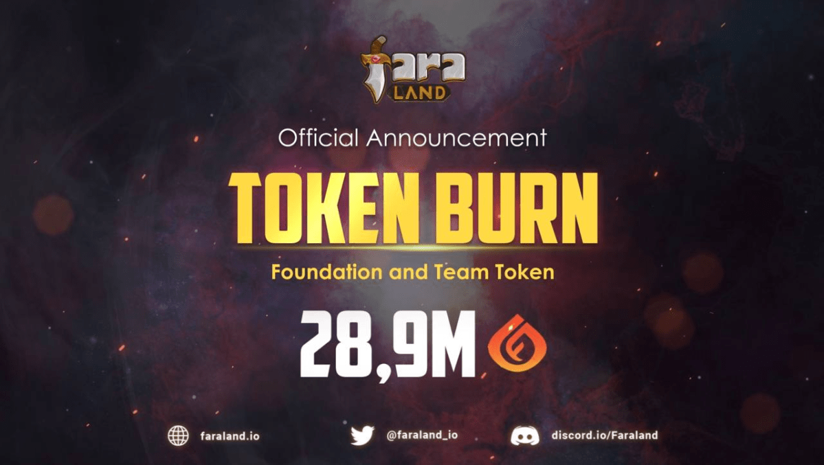 $FARA TOKEN BURN ANNOUNCEMENT – blog.faraland.io